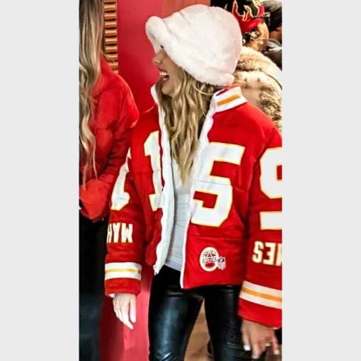Buy Now Brittany Mahomes Kristin Juszczyk Chiefs Jacket Buy Now Brittany Mahomes Kristin Juszczyk Chiefs Jacket